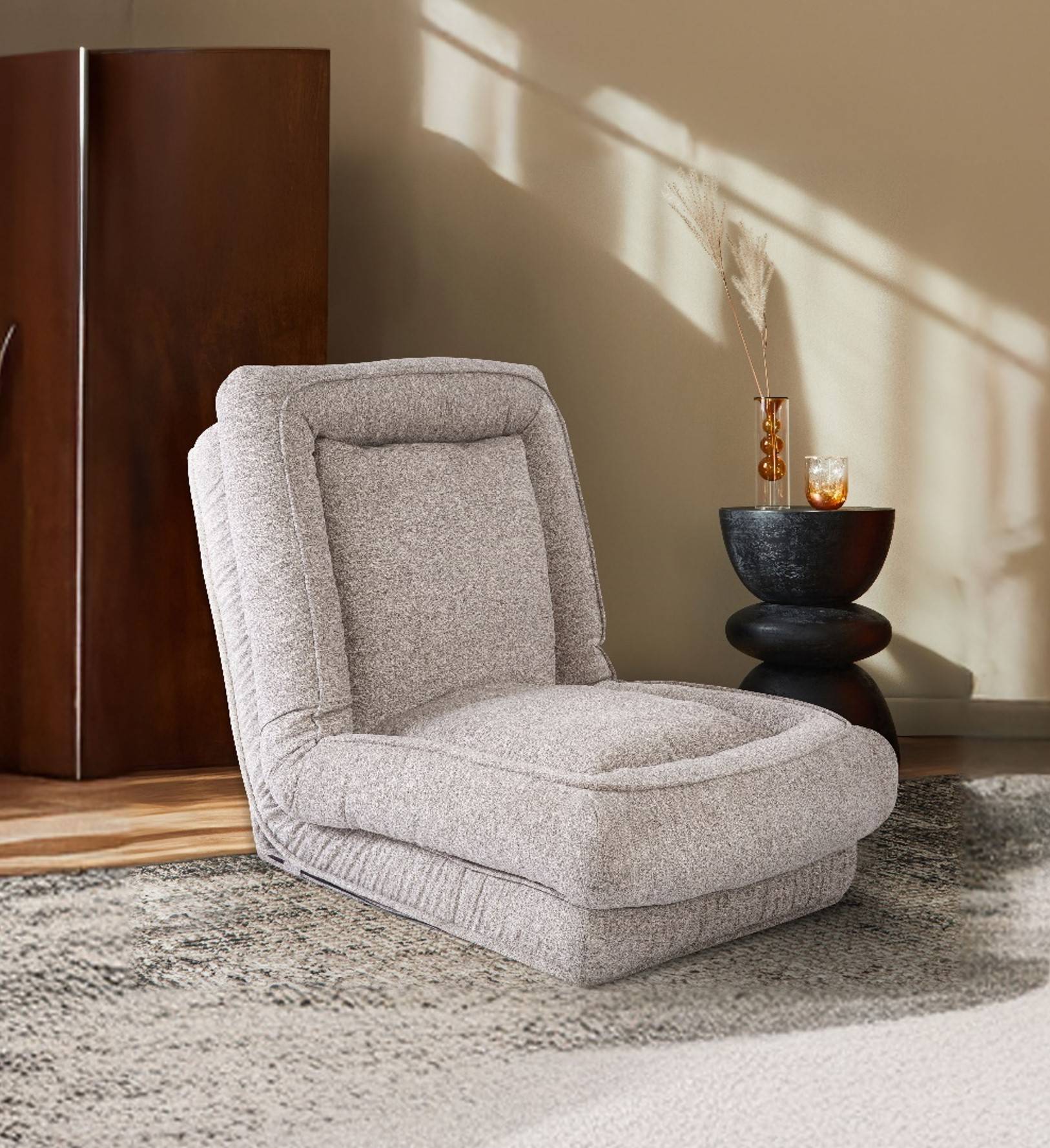 Sealy rhombus light grey convertible ottoman store